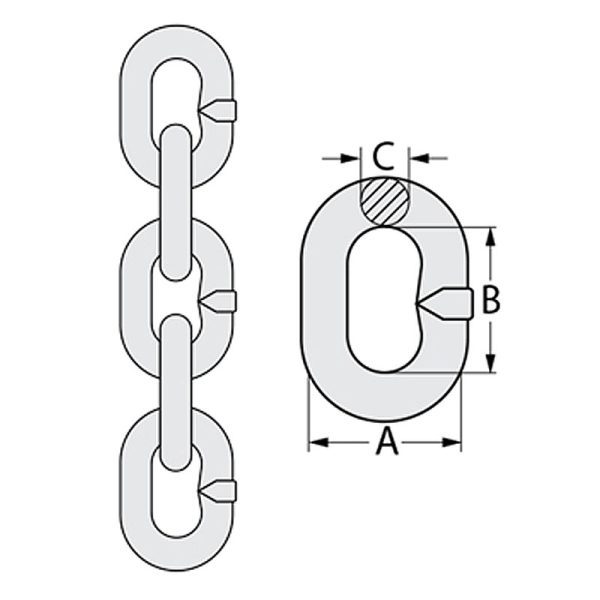 Chain G80 Lifting Chain - Handling Equipment Canterbuty