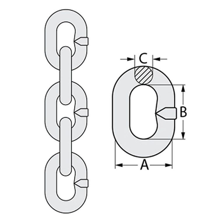 Chain G80 Lifting Chain - Handling Equipment Canterbuty
