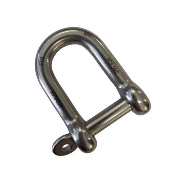 Stainless Trailer Shackle 2.5t MTM - Handling Equipment Canterbury