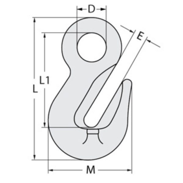 G100 Eye Grab Hook - Handling Equipment Canterbury
