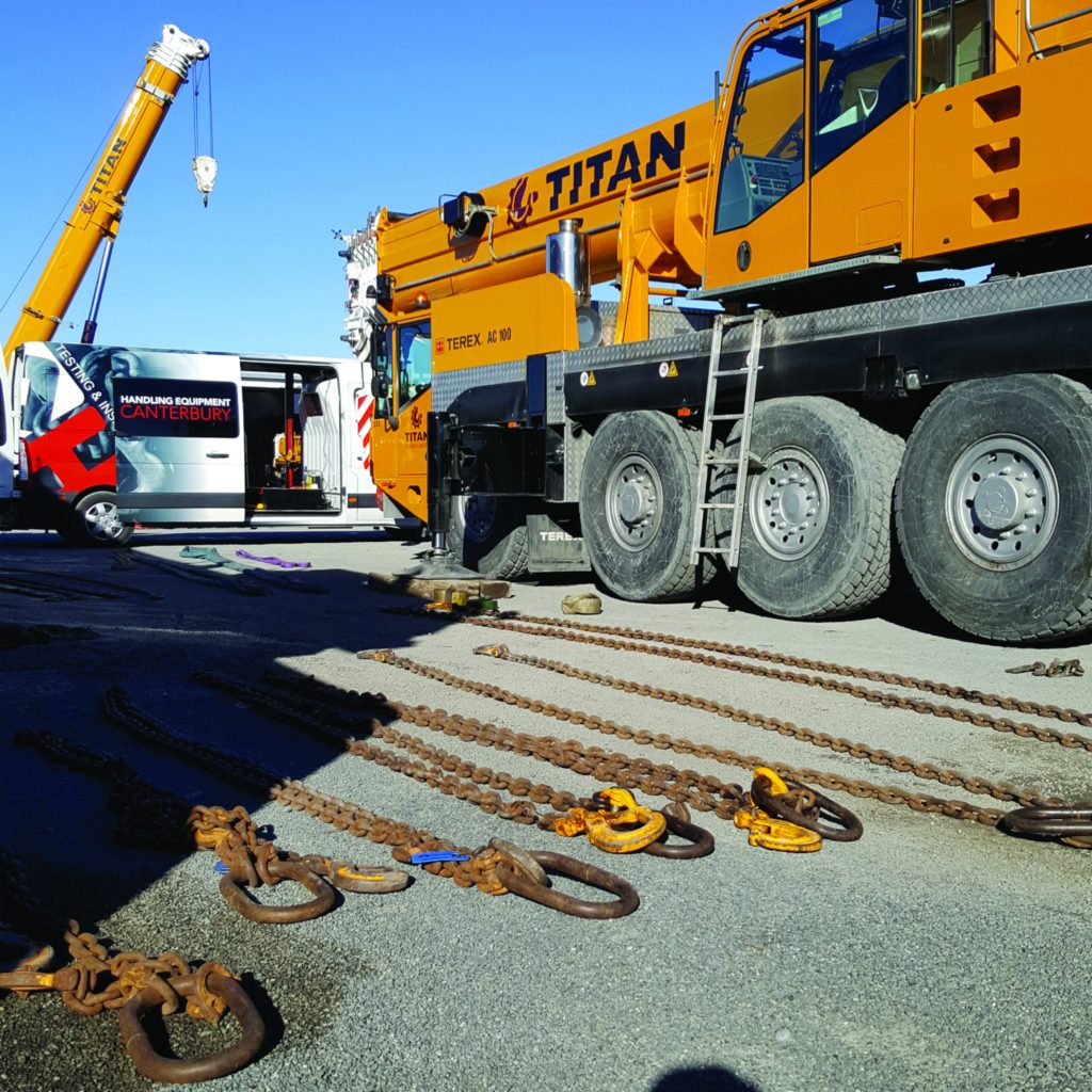 Lifting Equipment On-Site Testing Service - Handling Equipment Canterbury