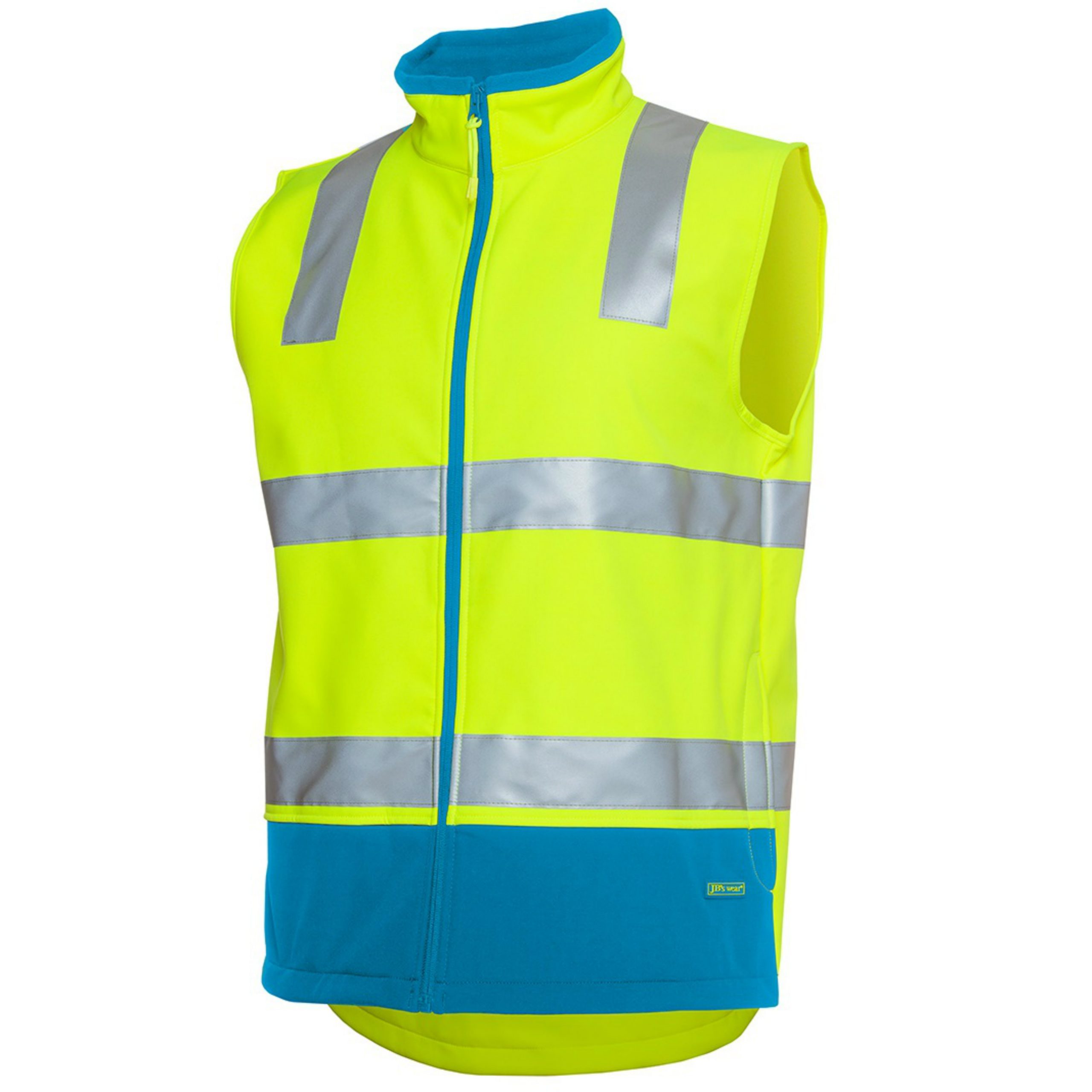 JB's Hi Vis Day/Night Softshell Vest - Handling Equipment Canterbury