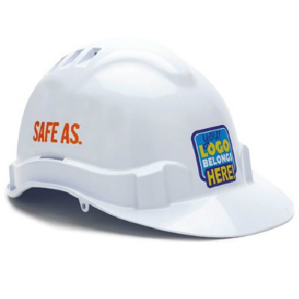 Hard Hat Printing - Handling Equipment Canterbury