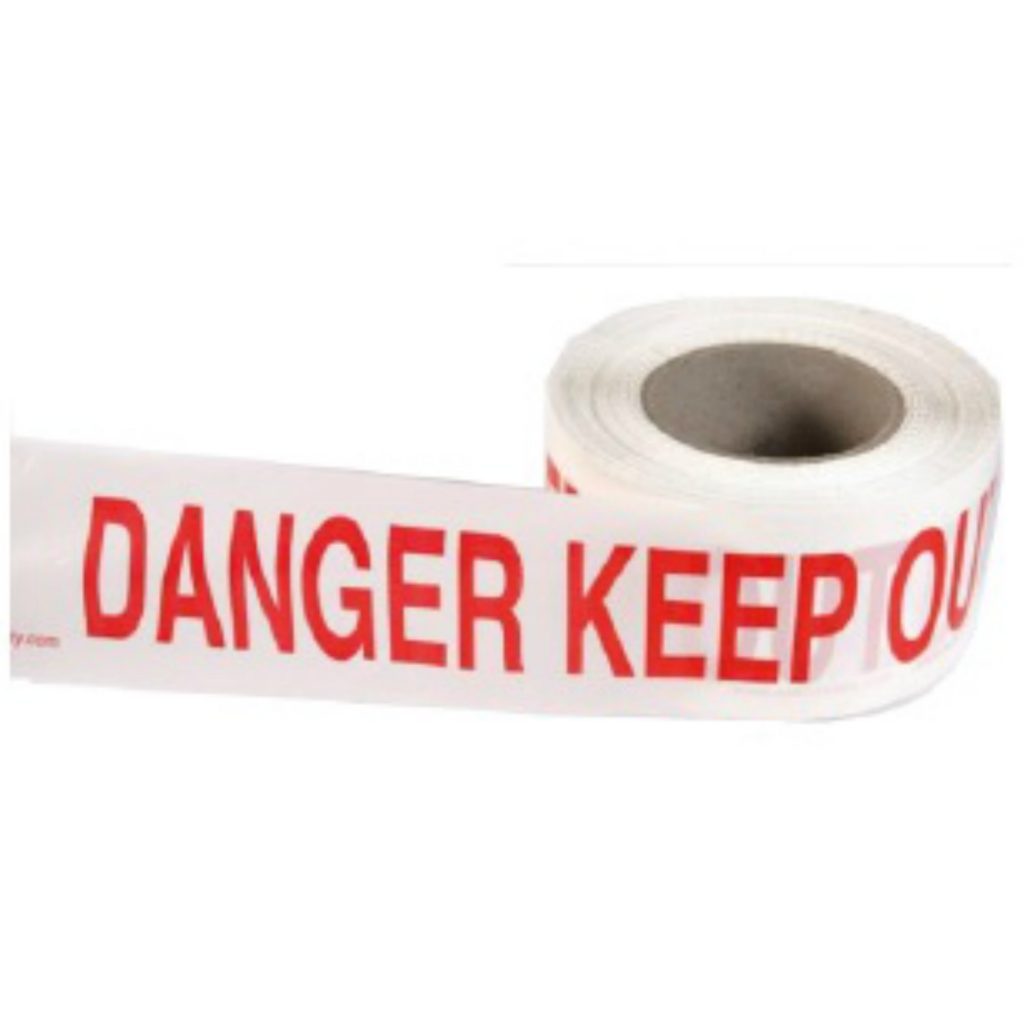 Esko Danger Keep Out Warning Tape - Handling Equipment Canterbury