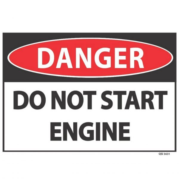 Danger Signs - Handling Equipment Canterbury