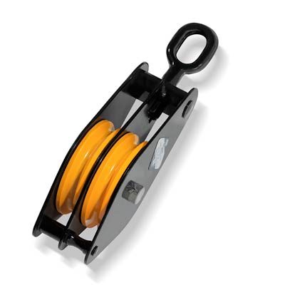 Pulley - Double Snatch Block - Handling Equipment Canterbury