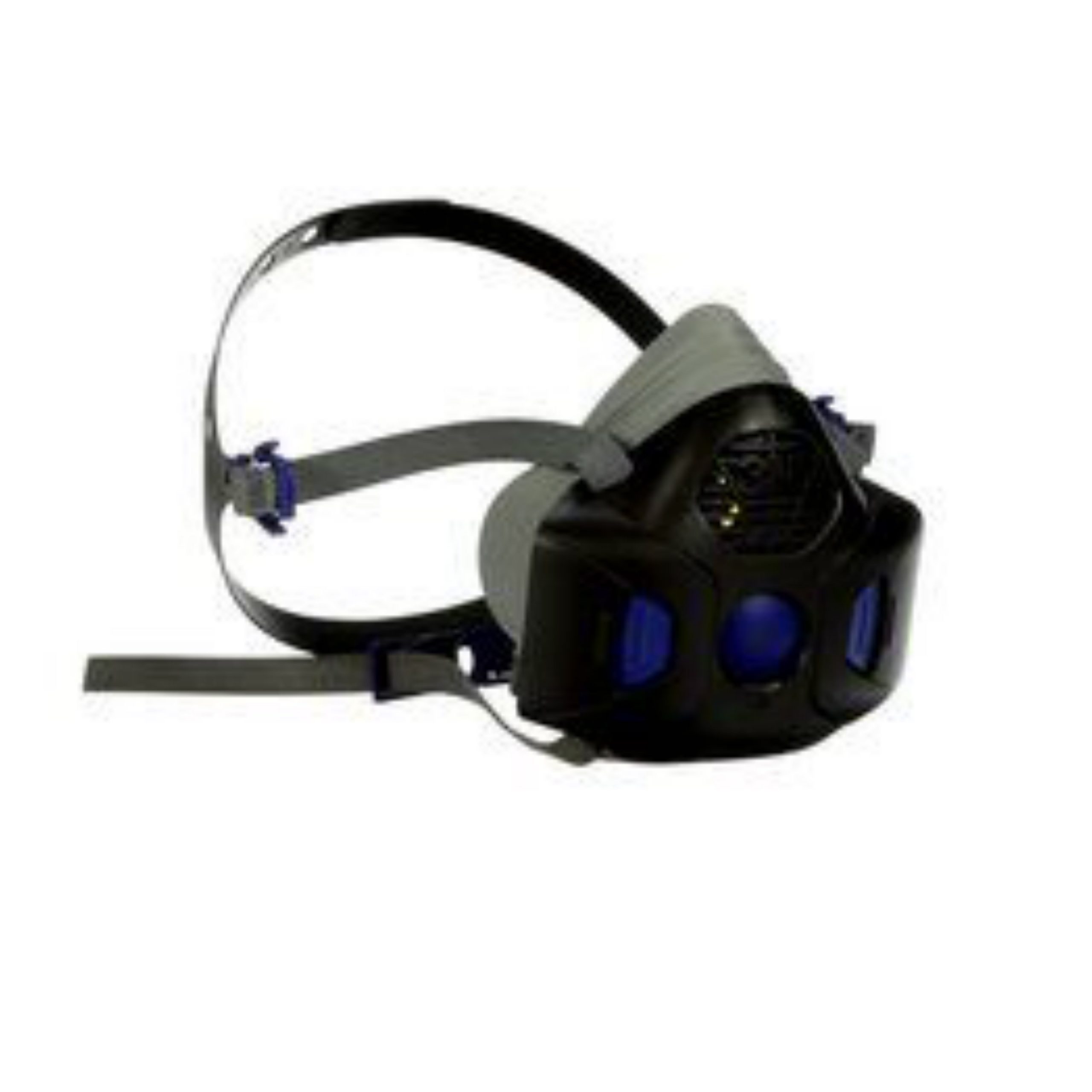 3M Secure Click Half Face Mask Reusable Respirator with Speaking ...