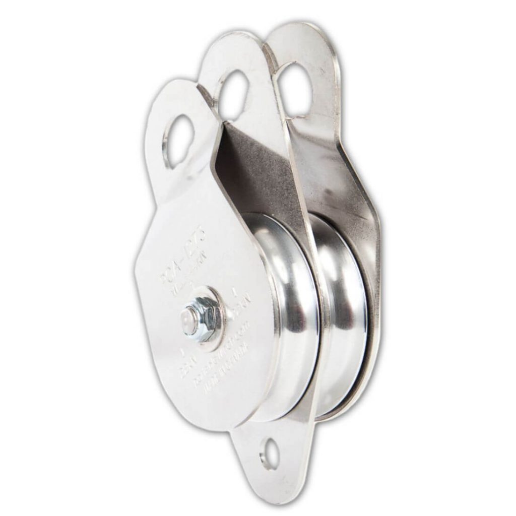 PCW Stainless Steel Double Swing Side Snatch Block 100mm Aluminum ...