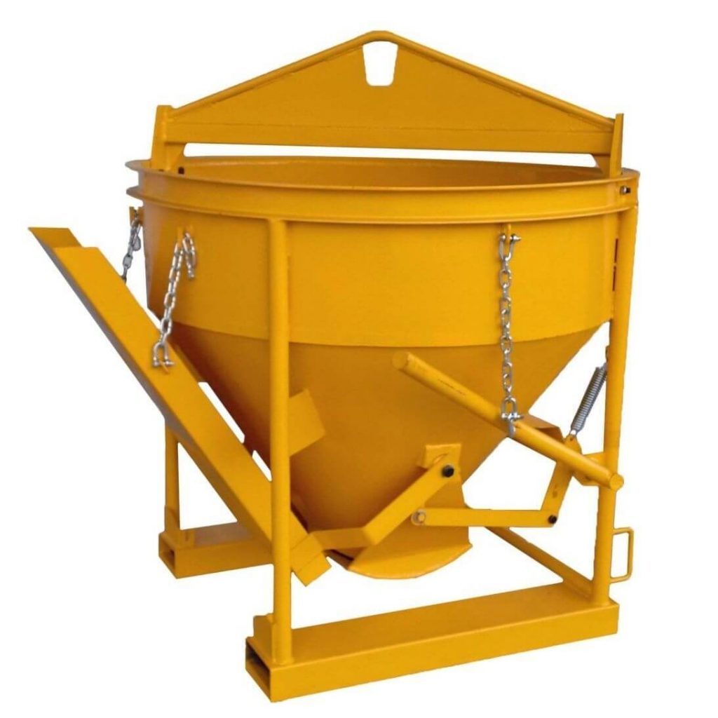 Concrete Cone Skip 1.0cu/M - Handling Equipment Canterbury