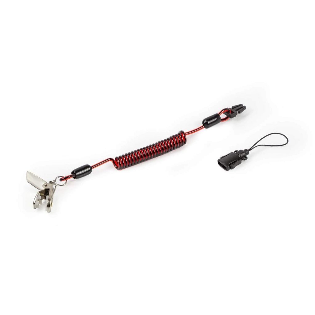 Gripps Coil E-Tether With Steel Clamp - Handling Equipment Canterbury