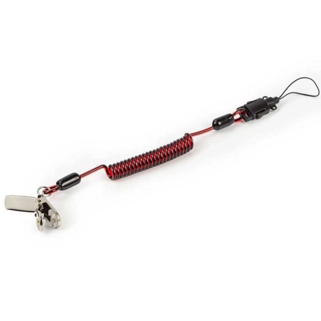 Gripps Coil E-Tether With Steel Clamp - Handling Equipment Canterbury