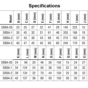 Kito Eagle Multi-Directional Screw Type Lifting Clamps - Model SBBA ...