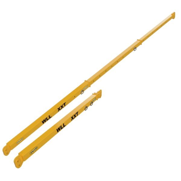 Triple Telescopic Spreader Beam with End Lifting Lugs - Handling ...