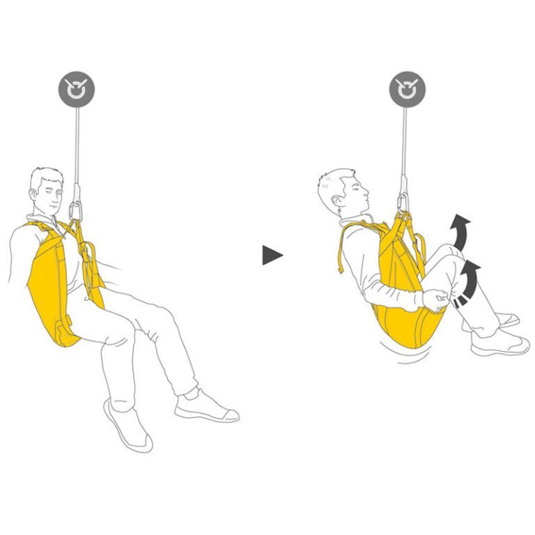 Petzl Ergonomic Pitagor Evacuation Triangle - Handling Equipment Canterbury