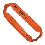 Endless Round Sling 25t (Orange) - Handling Equipment Canterbury
