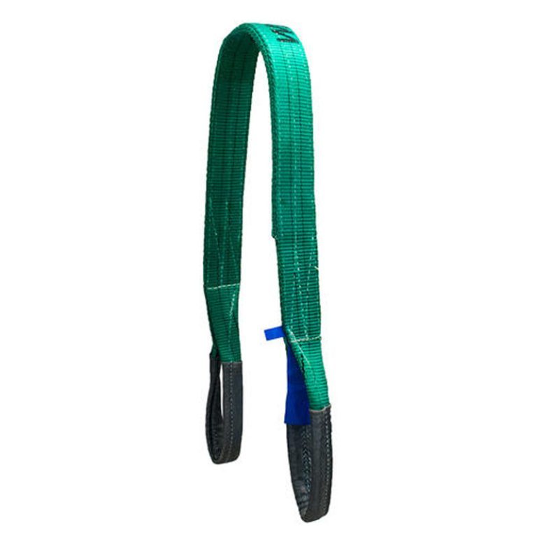 Flat Web Sling 2t (Green) - Handling Equipment Canterbury