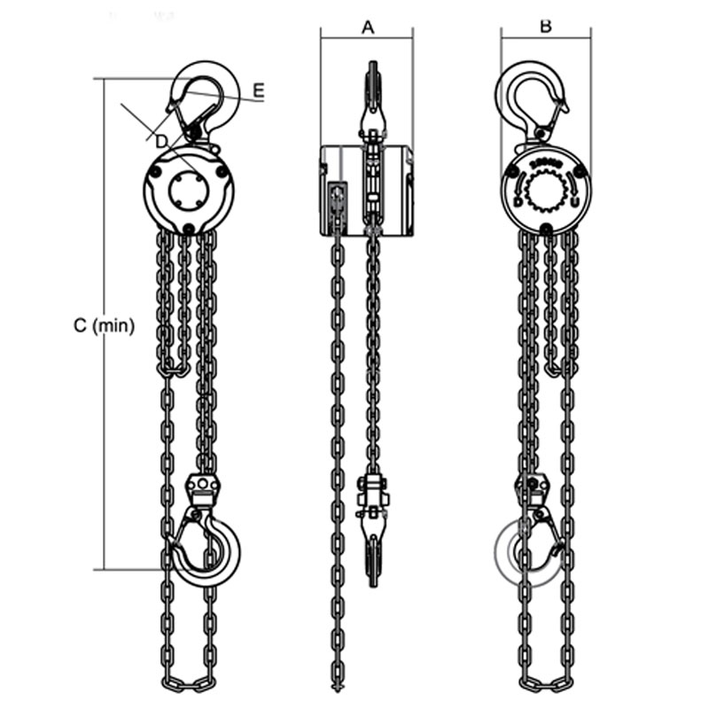 Austlift Chain Block (Dynoblock 360°) - Handling Equipment Canterbury