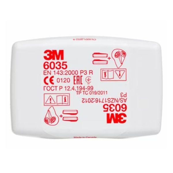3M Particulate Filters 6035, P3 R - Handling Equipment Canterbury