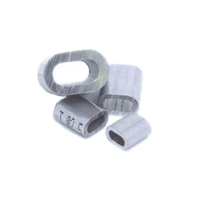 Wire Rope Ferrule Figure 8 Crimp Copper - Handling Equipment Canterbury