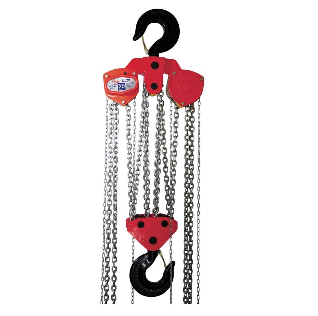 OzBlok Heavy Duty Chain Block ’S’ Series - Handling Equipment Canterbury